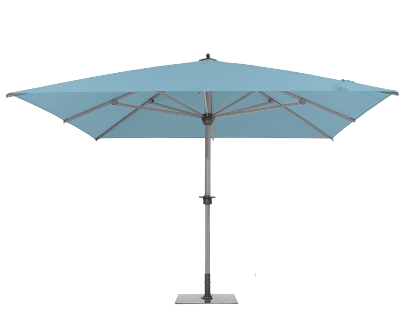 Parasol Sunwheel - Parasol géant Carré 350x350 Acrylique sunbrella ...