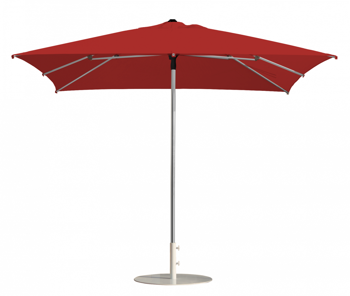 Parasol Prosun - Parasol carré 300x300 Polyester Rouge | La Maison du ...