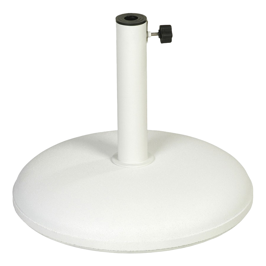 Socle béton 30kg avec tube inox 25-55mm